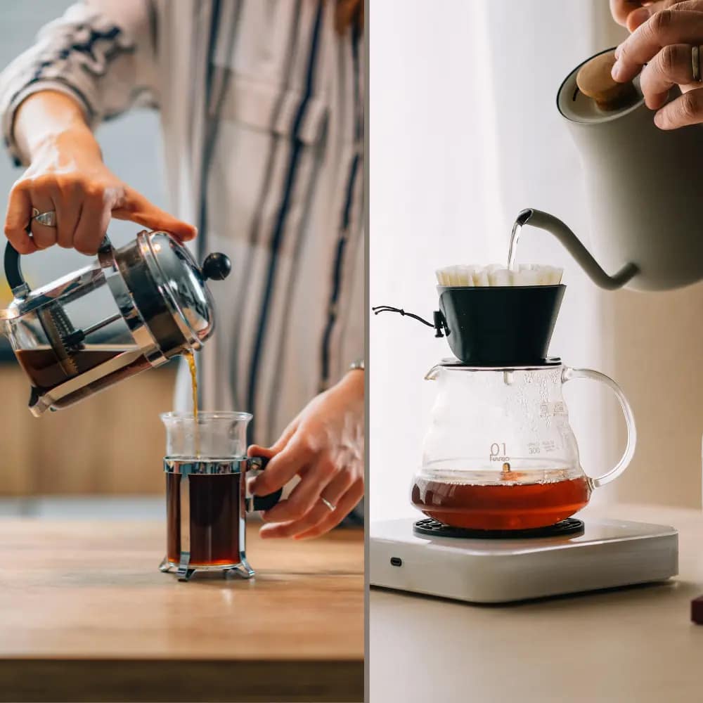 French Press vs Pour Over Coffee Brewing: The Ultimate Showdown